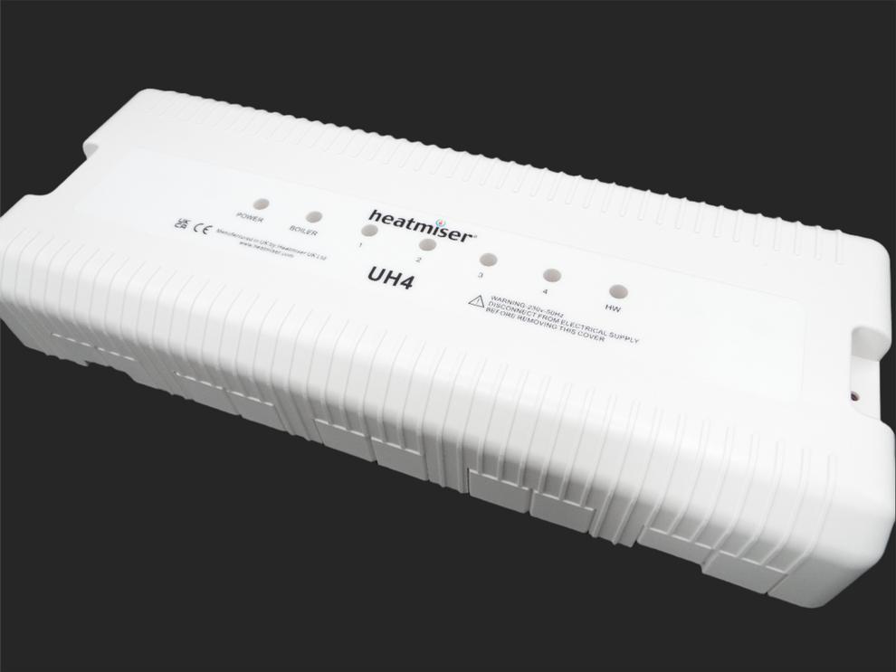 Heatmiser UH4 - 4 Zone Wiring Centre – Varmetec Limited
